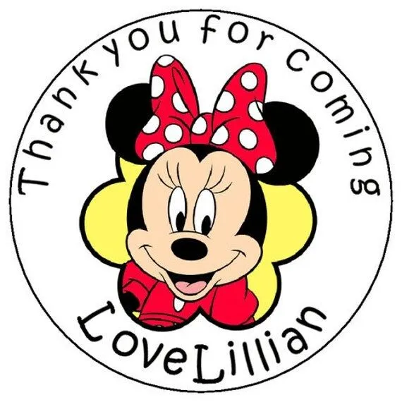 Stickers de Minnie Mouse - Imagui