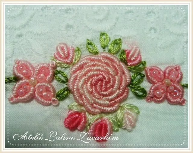 Bordado de rococo - Imagui