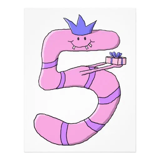 Número 5 animado - Imagui