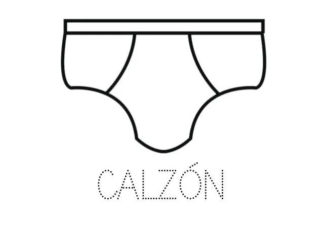 Calzón dibujo - Imagui