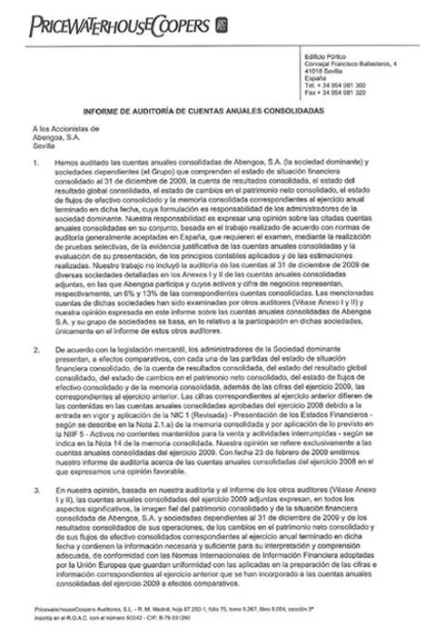 Informe de auditoria ejemplo - Imagui
