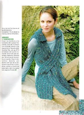 Modelos de chalecos tejidos - Imagui