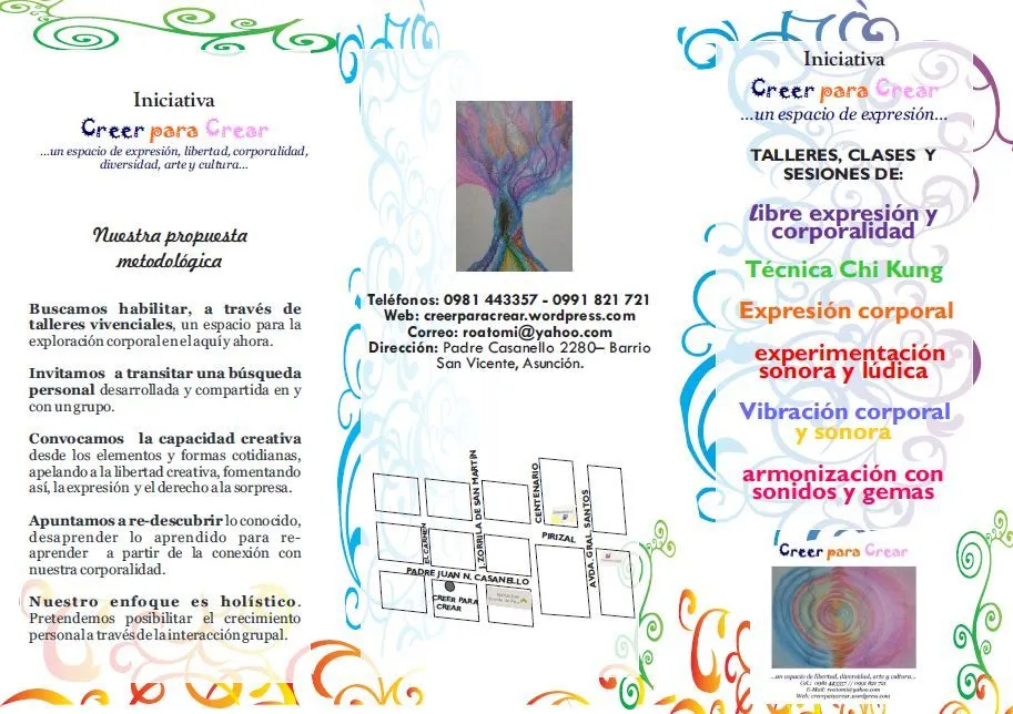 Tripticos creativos hechos a mano - Imagui