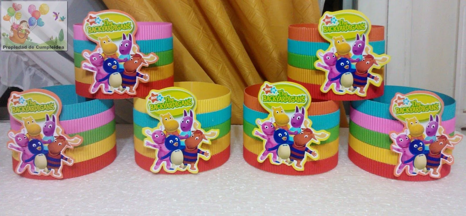 Adornos para cumpleaños Backyardigans - Imagui