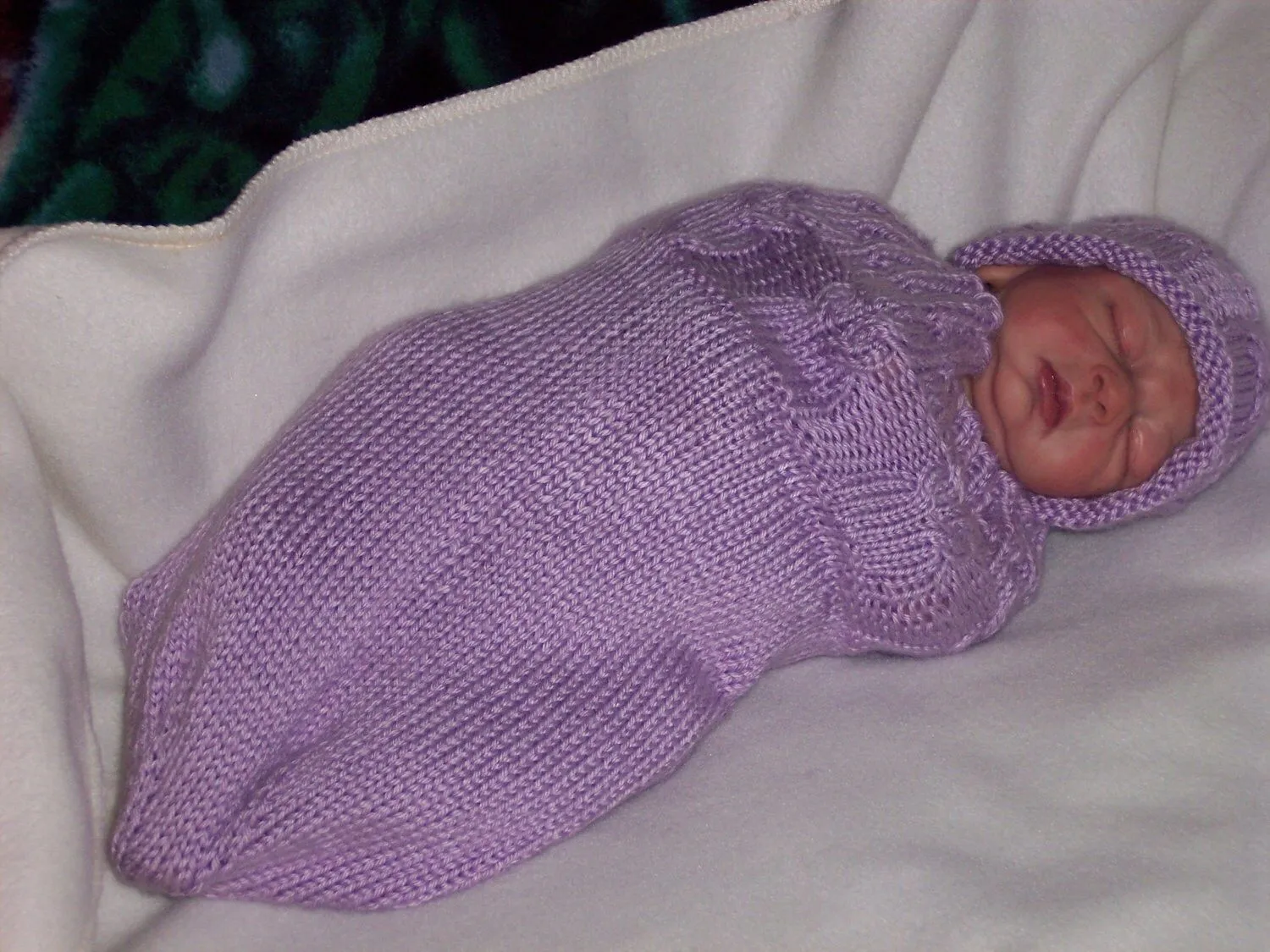 Sacos tejidos para bebés - Imagui