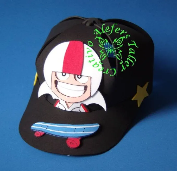 Moldes para gorras en foami imagui - Imagui