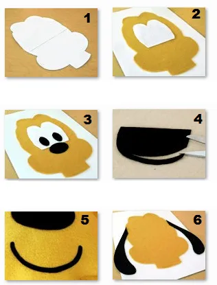 Moldes de Pluto - Imagui