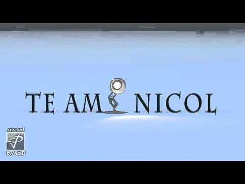 Te amo nikol - Imagui