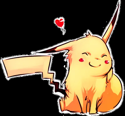 De pikachu de amor - Imagui