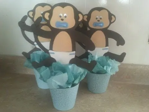 Centros de mesa para baby shower changuitos - 6 fotos e imágenes gratis ...