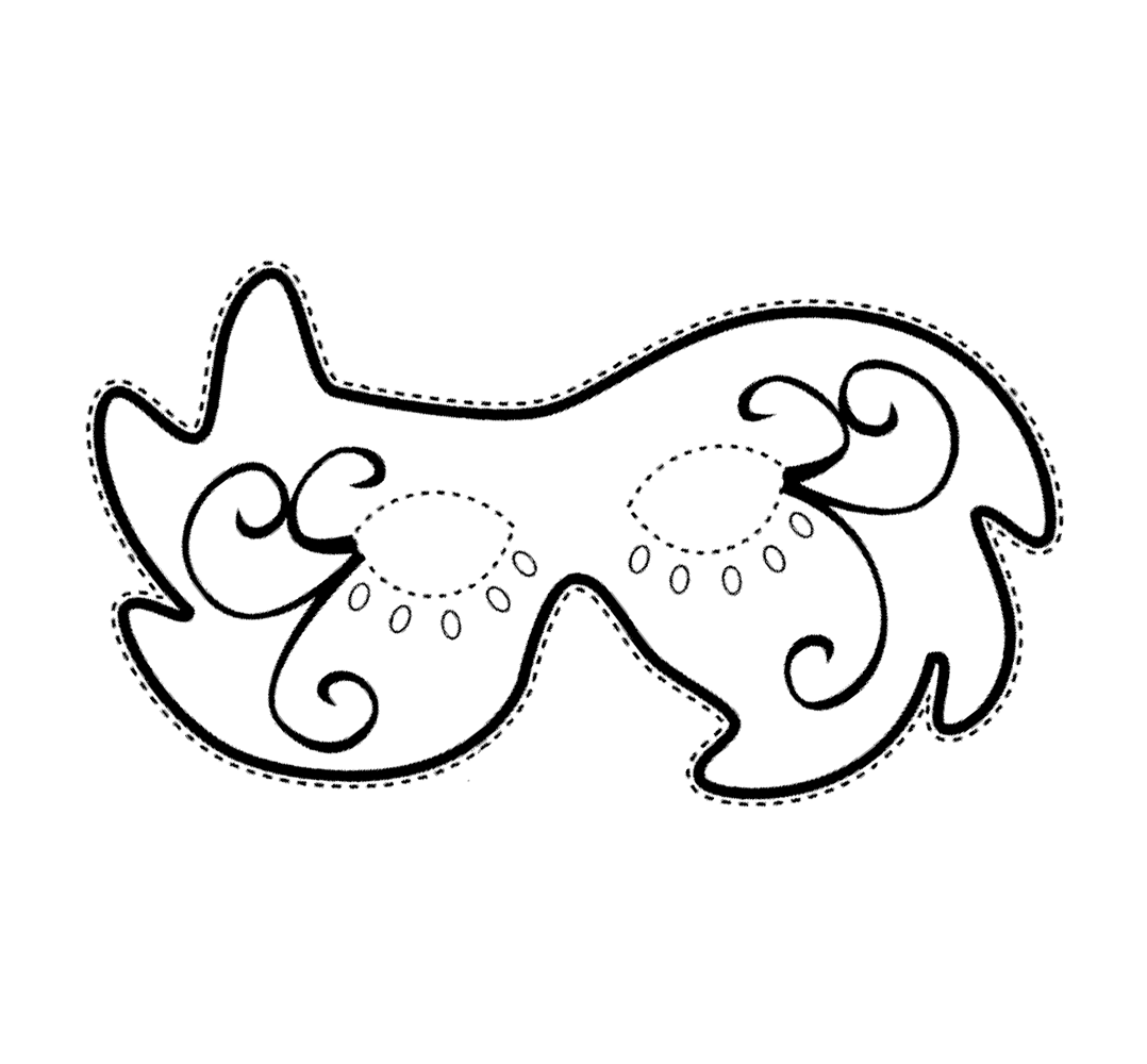Antifaces para colorear de amor - 11 fotos e imágenes gratis - Imagui