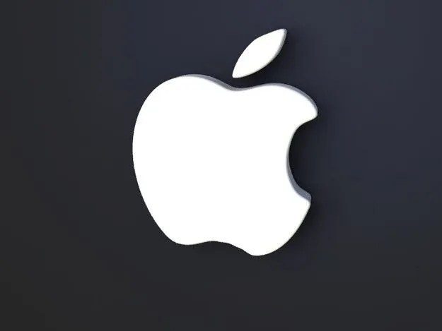 Apple logo 3D - Imagui
