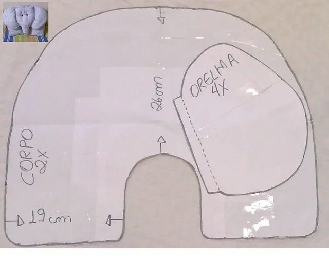 Elefante patchwork - Imagui