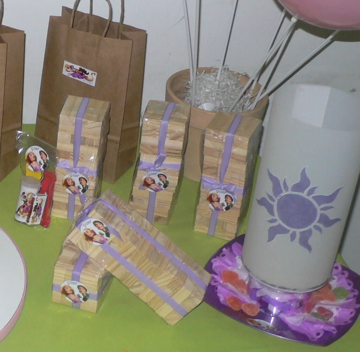 Fiestas tematicas de rapunzel - Imagui