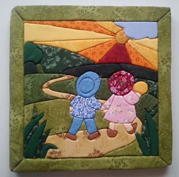 Cuadros en patchwork sin aguja - Imagui