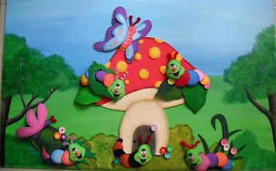 Gusanitos en foamy - Imagui