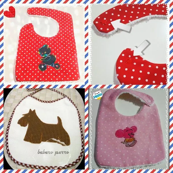 Hacer baberos de patchwork - Imagui