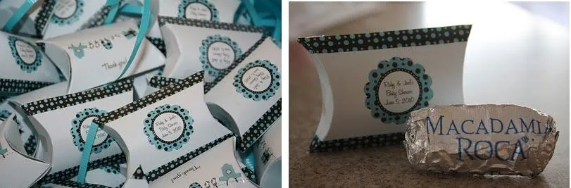 Baby shower azul y cafe - Imagui