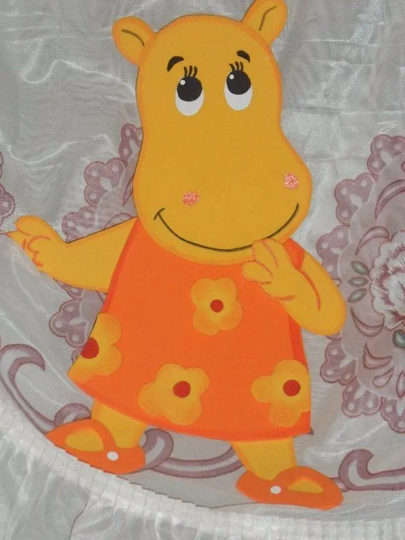 Dibujos de los Backyardigans en foami - Imagui