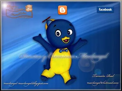 Los Backyardigans en foami - Imagui