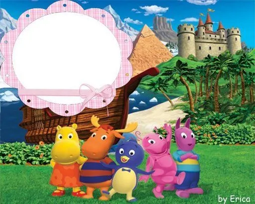 Marcos de fotos de los Backyardigans - Imagui