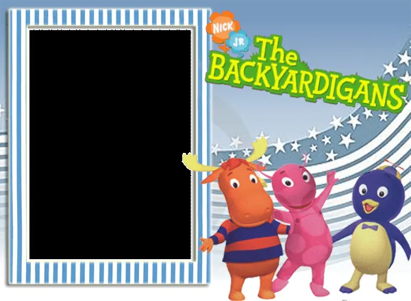 Molduras Backyardigans - Imagui