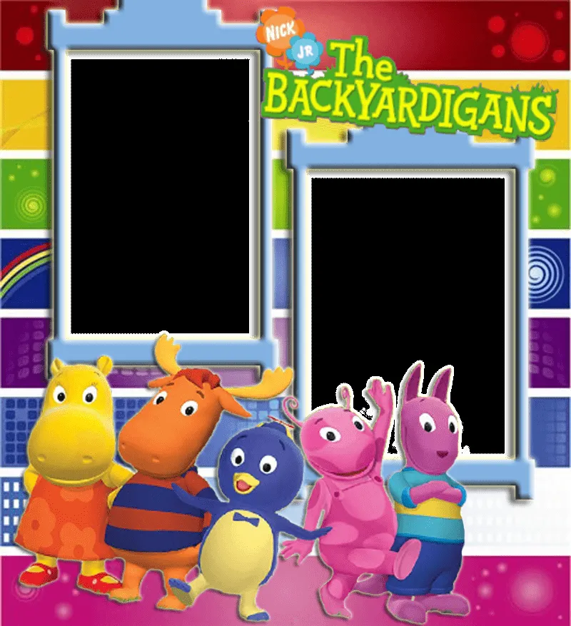 Molduras de Backyardigans - Imagui