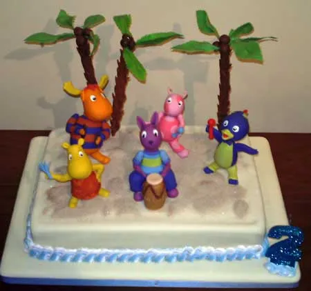 Decoración de tortas de los Backyardigans - Imagui