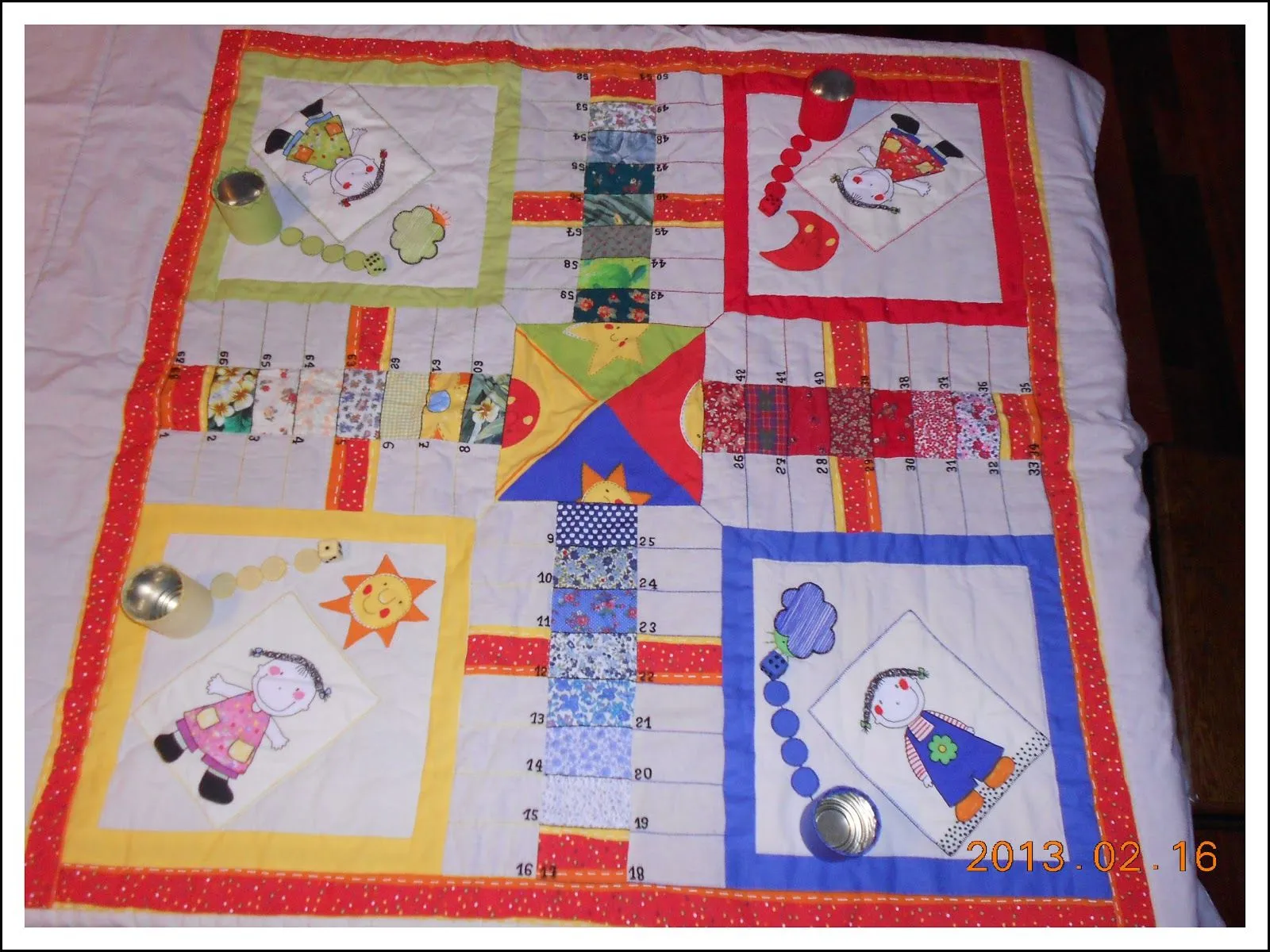 Mantas infantiles de patchwork - Imagui