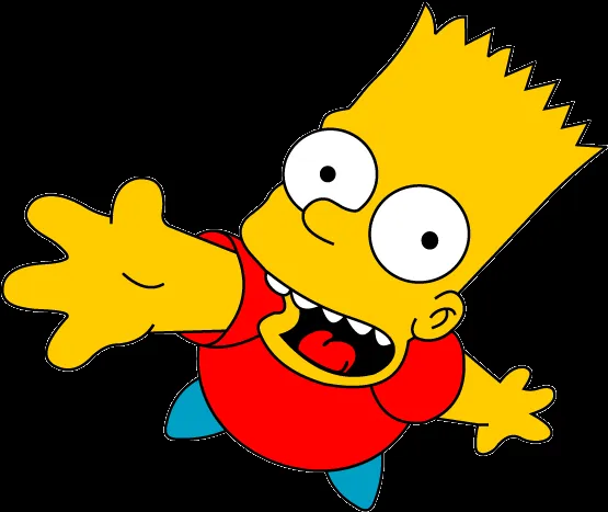 Bart Simpson la cara - Imagui
