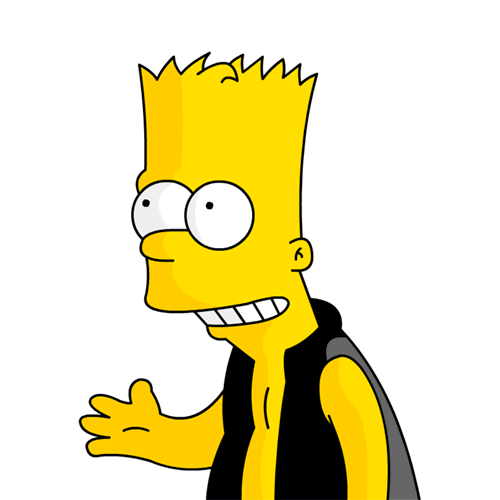 Imágenes de bart Simpsons - Imagui