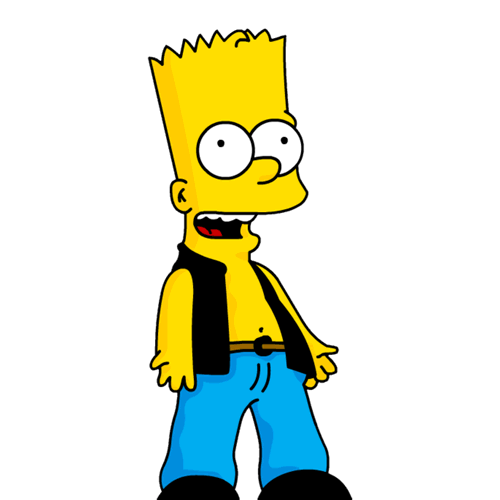 Los Simpson de bart - Imagui