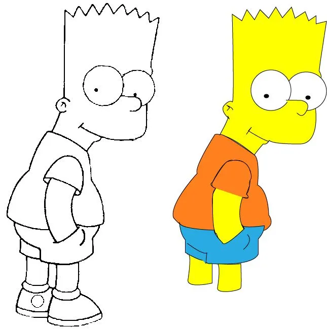 Bart Simpson vector - Imagui