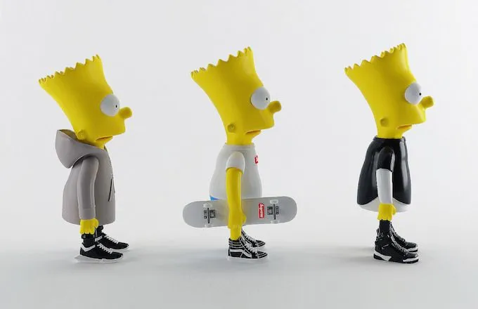 Bart Simpson 3D model - Imagui