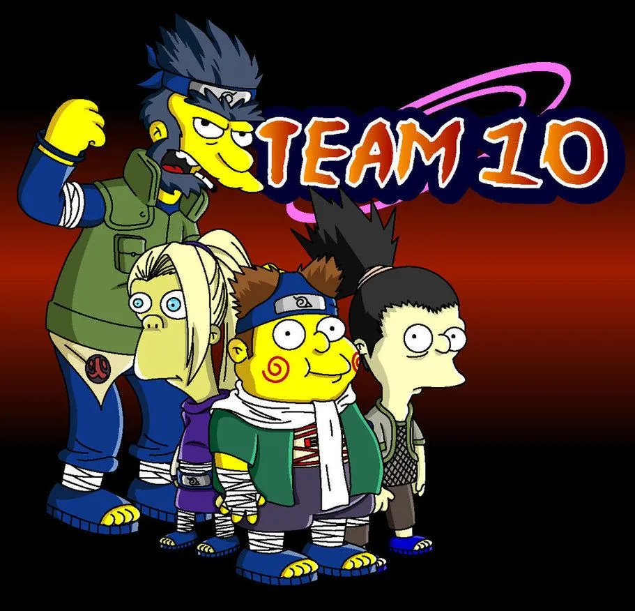 Simpsons Naruto - Imagui