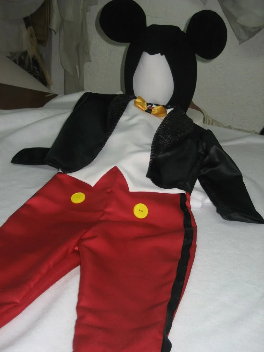 Como hacer el traje de Mickey Mouse - Imagui