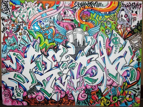 Dibujos graff dibujo - Imagui