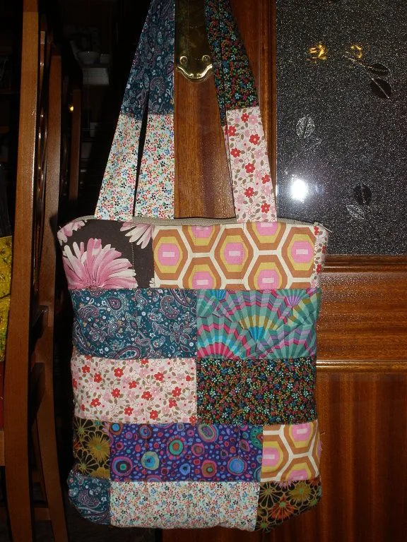 Bolsos en patchwork moldes - Imagui