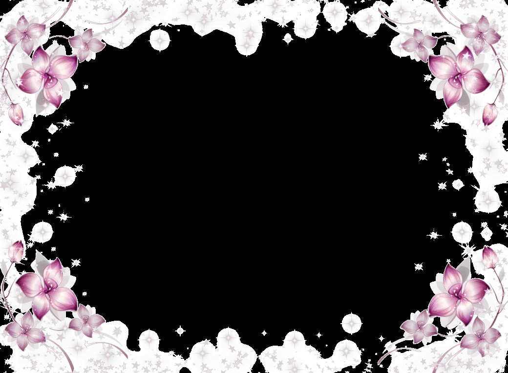 Bordes bonitos con flores - Imagui