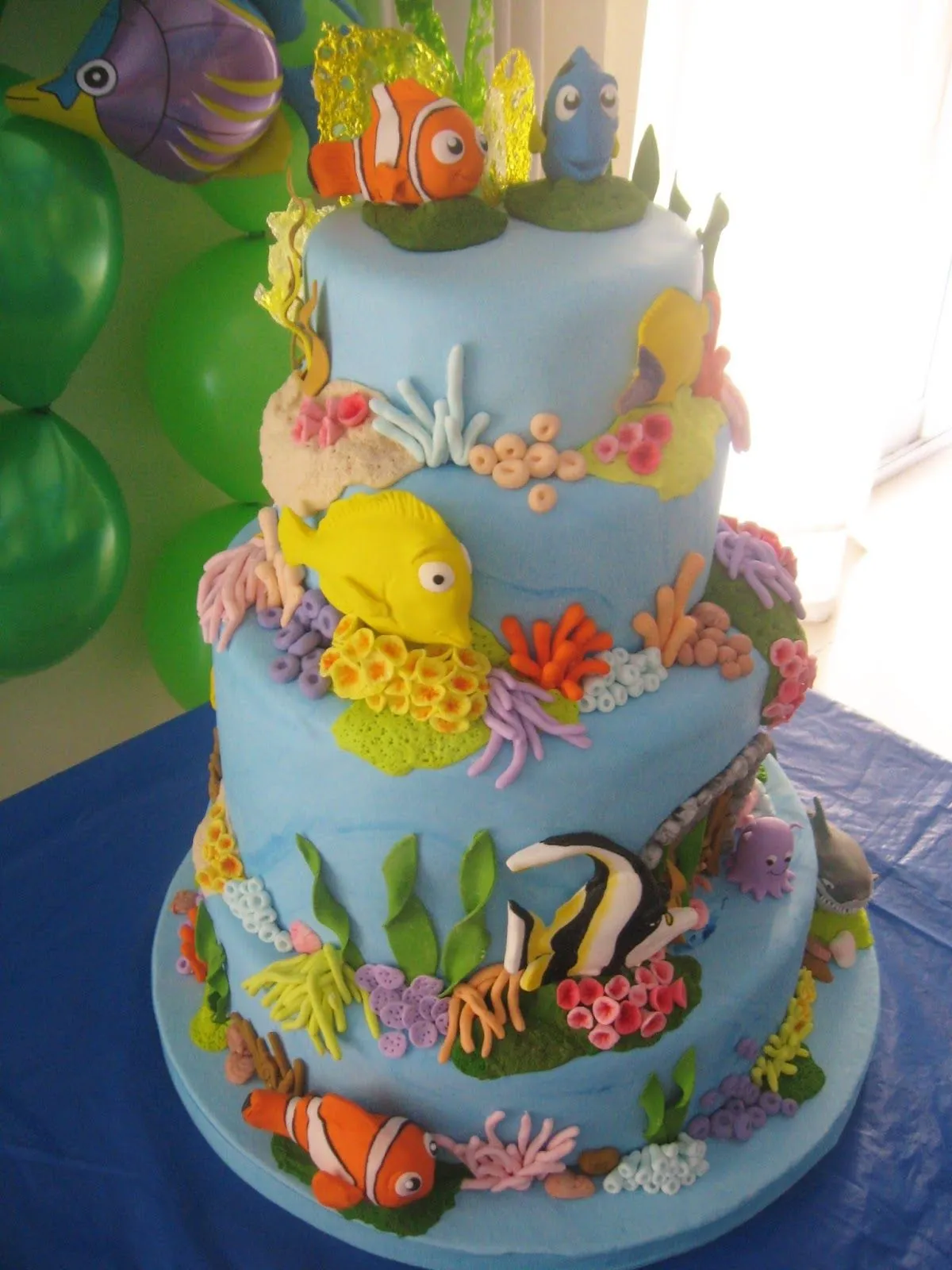 Tortas de nemo - Imagui