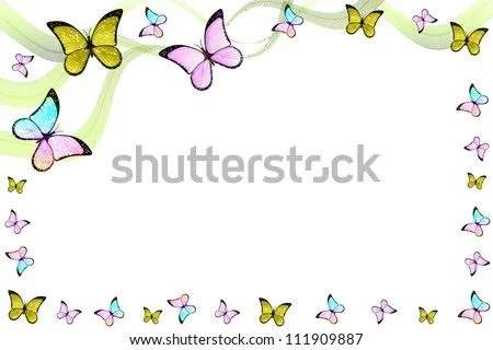 Butterfly frame - Imagui