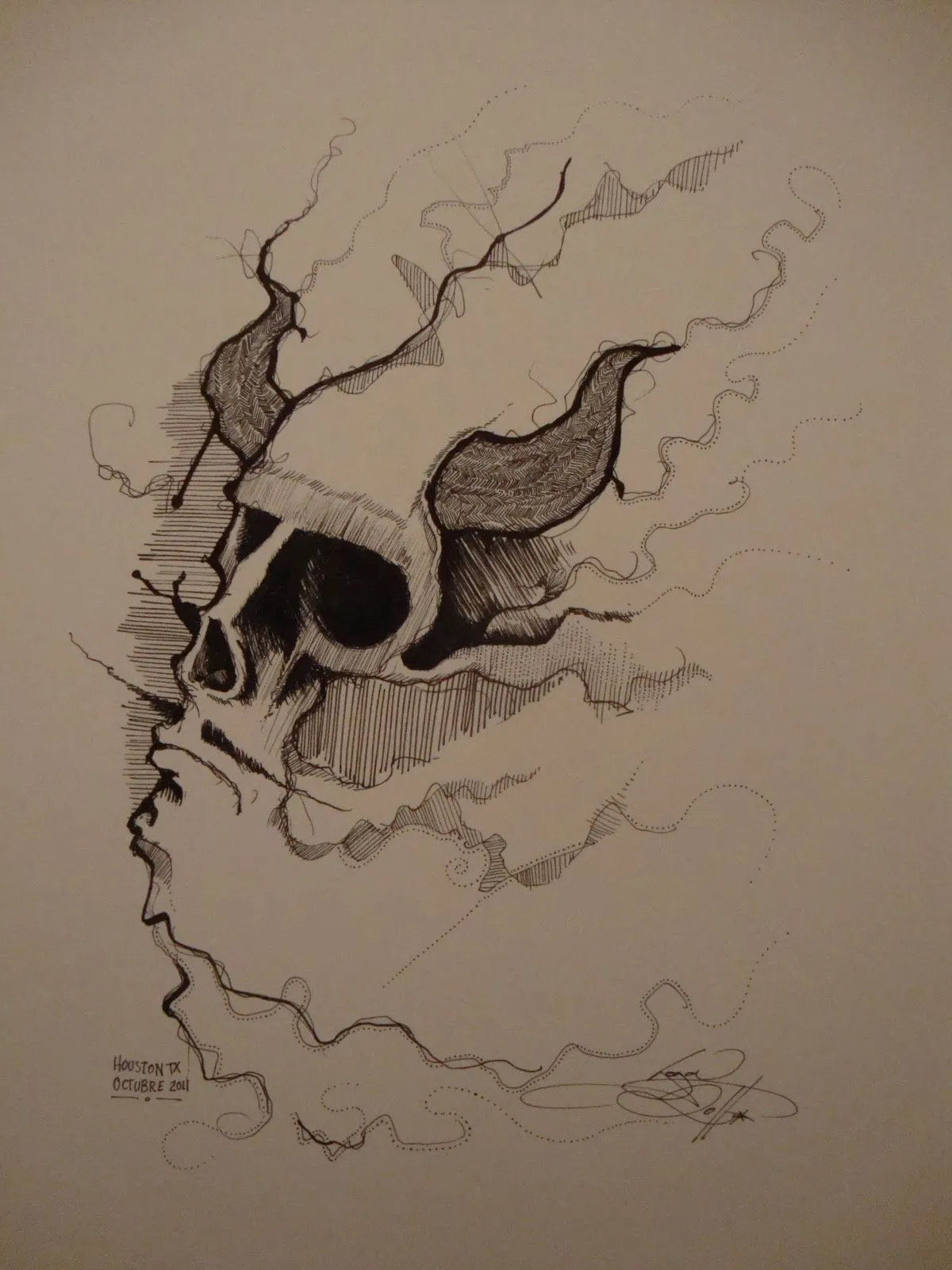 Calaveras Diabolicas Para Dibujar A Lapiz Imagui