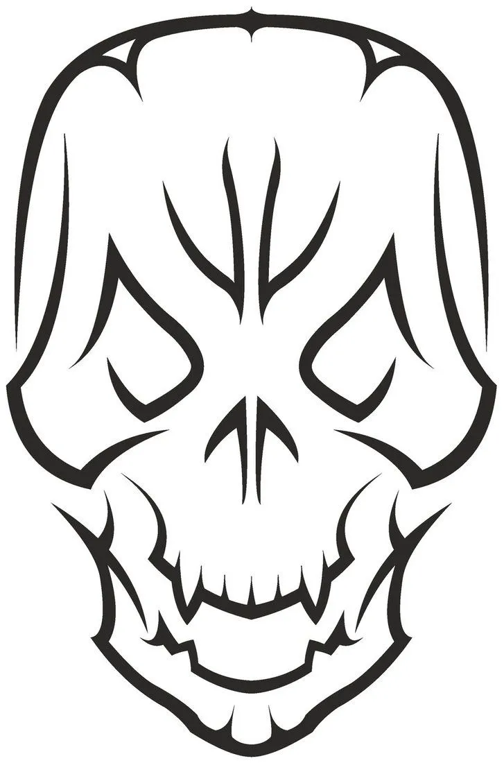 Calaveras tribales - Imagui