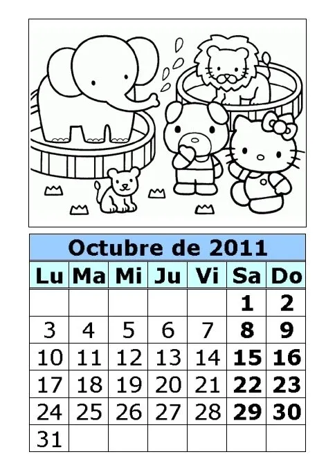 Como dibujar un calendario - Imagui
