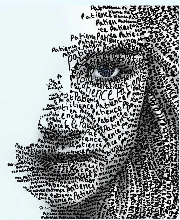 Ejenplo de un caligrama - Imagui