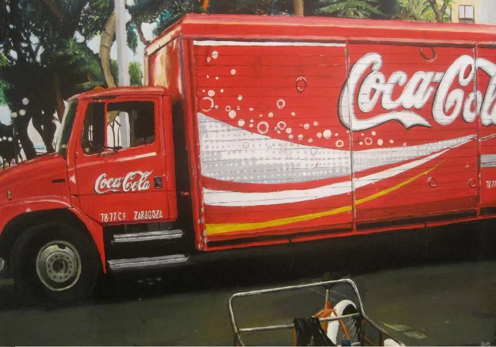Dibujo camion de coca cola - Imagui