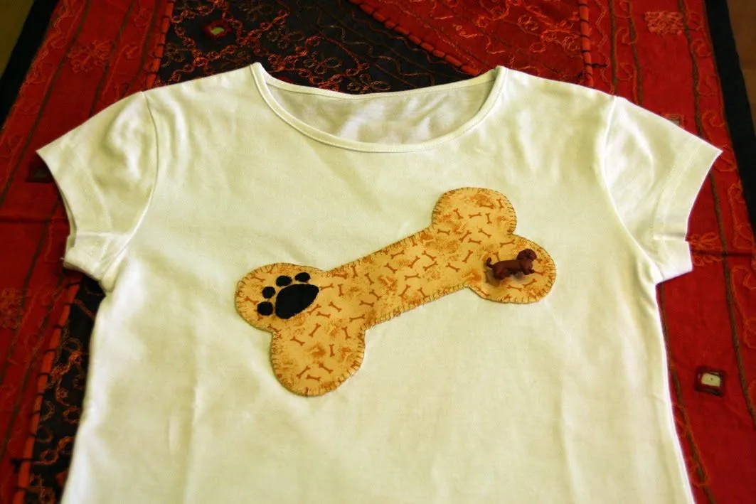 Camisetas decoradas en patchwork - Imagui