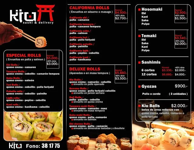 Sushi carta - Imagui