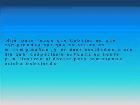 Carta para un padre de su hija - Imagui