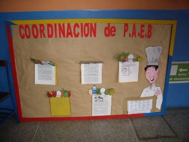 Carteleras escolar - Imagui